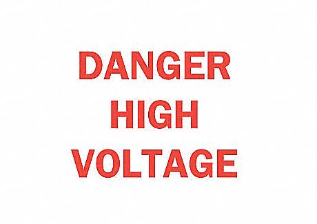 BRADY SIGN ELE HAZARD N/H 10X14 - Danger Signs - BDY25772 | 25772 ...