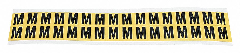 BRADY NUMBER/LETTER 3420-M - Letters and Numbers - BDY3420M | 3420-M ...