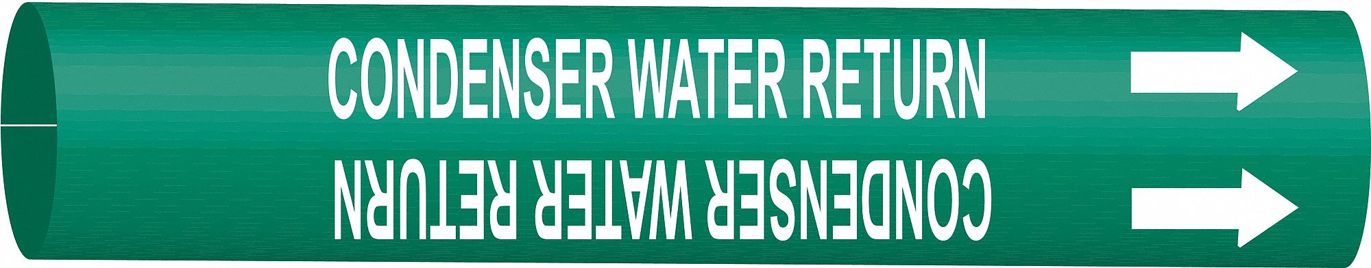 BRADY PIPEMARKER CONDENSER WATER RETURN - Pipe Markers - BDY4040A ...