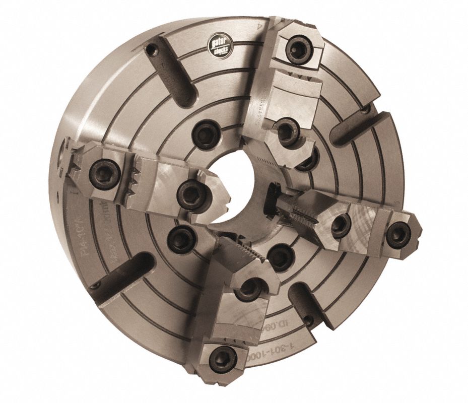 GATOR CHUCKS Mandril de Máquina,Independ,1500rpm - 14Y039 | 1-311-1008 ...
