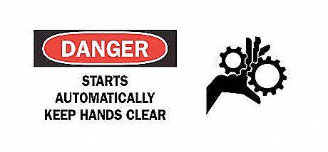 BRADY SIGN DANGER W/GRAPHIC 7X17 - Danger Signs - BDY69504 | 69504 ...