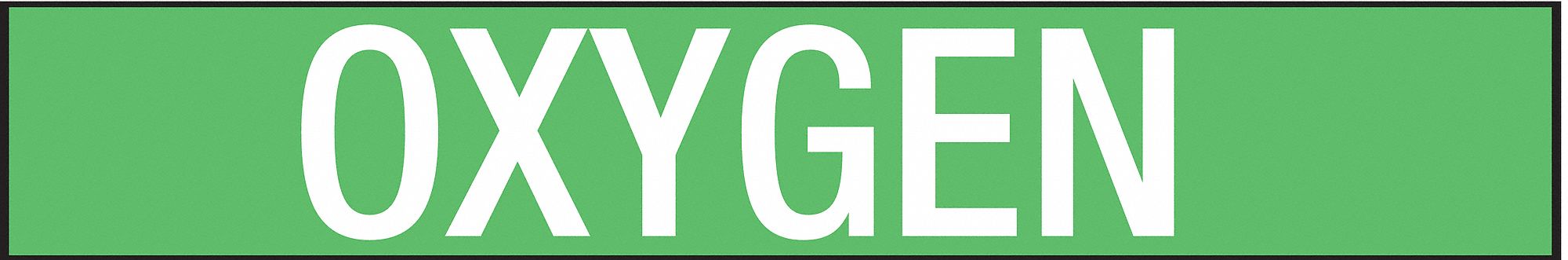 BRADY PIPEMARKER OXYGEN STY 1 GRN/WHT - 4278 - BDY7210-1 | 7210-1 ...