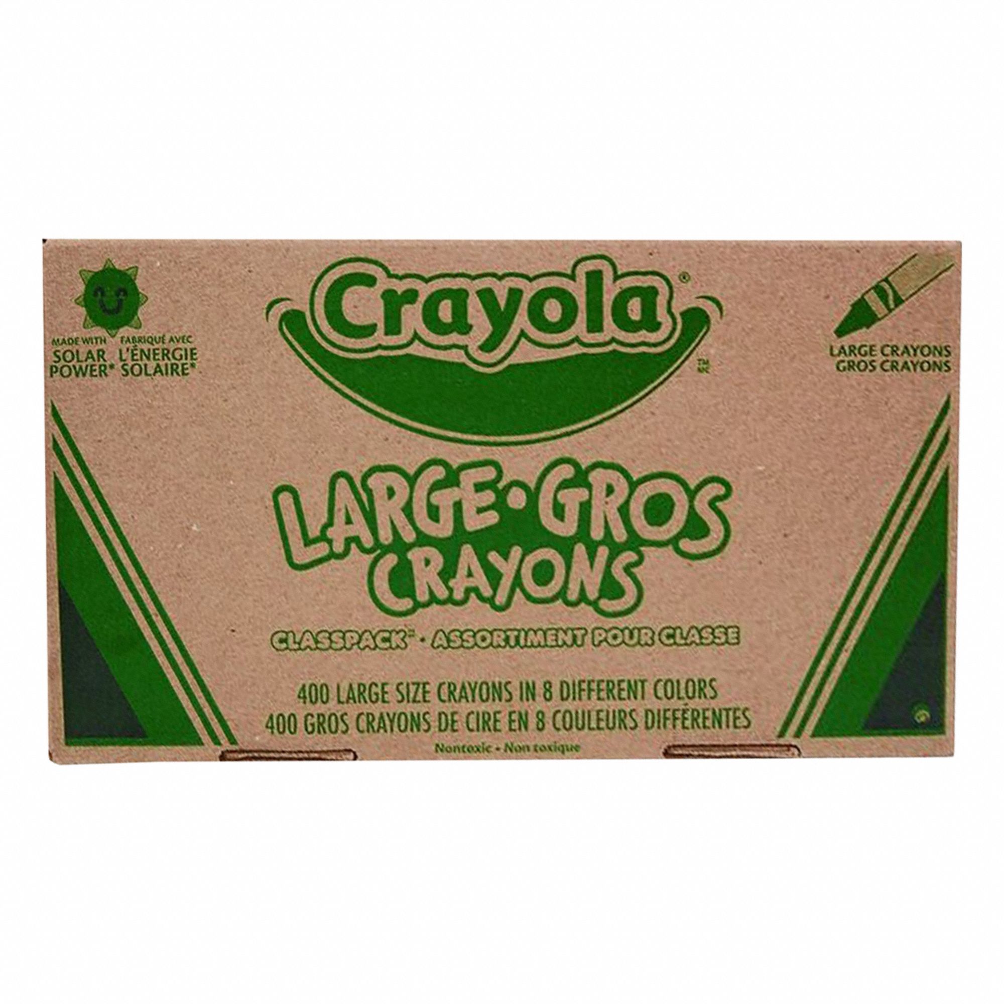 CRAYOLA, 1 Packs per Case, Non-Toxic, Wax Crayons - 841WU3|528038 ...