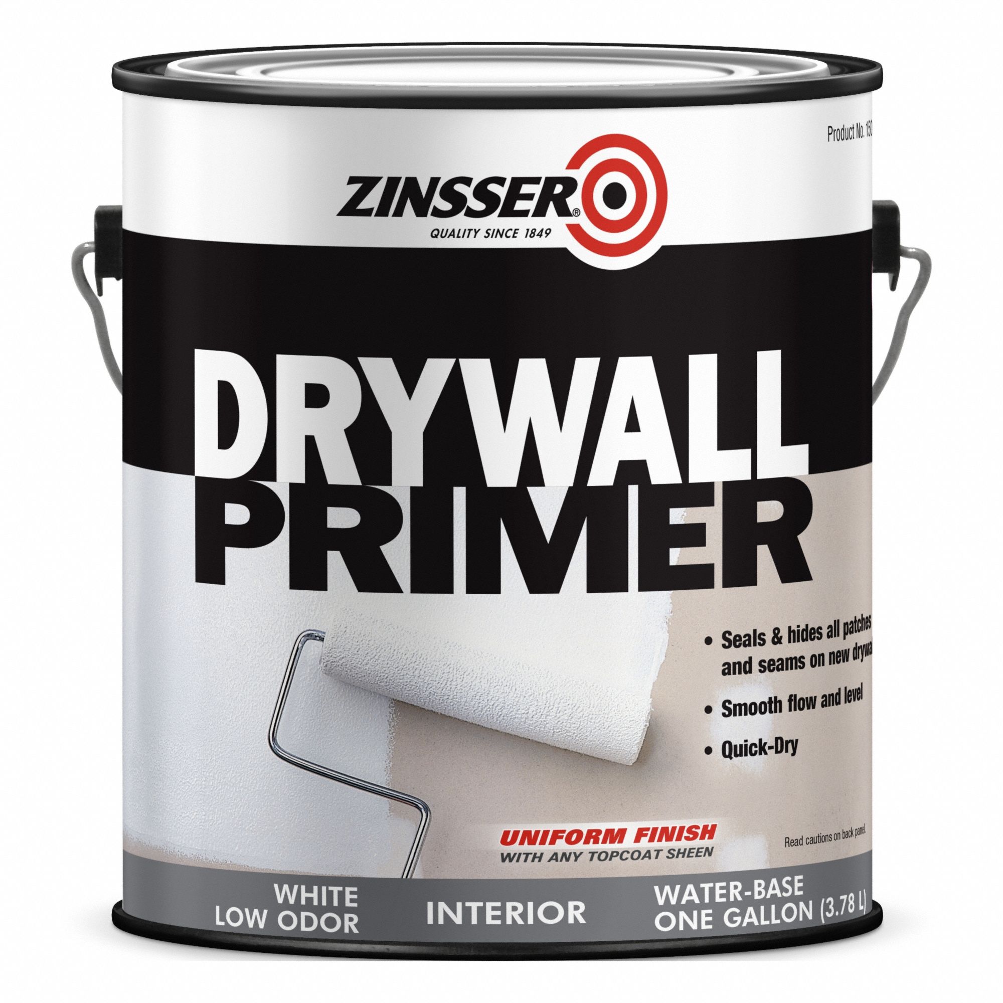 ZINSSER, Exterior/Interior, White, Primer - 847NY8|1501 - Grainger