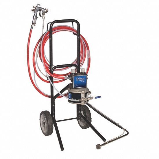 GRACO, Cart, 27 5/8 in Overall Ht, Paint Sprayer Pump - 831JY7|233481 ...