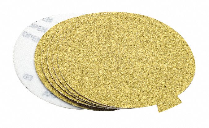 Coated PSA Gold Disc,AO,6",Grit 150 - Grainger
