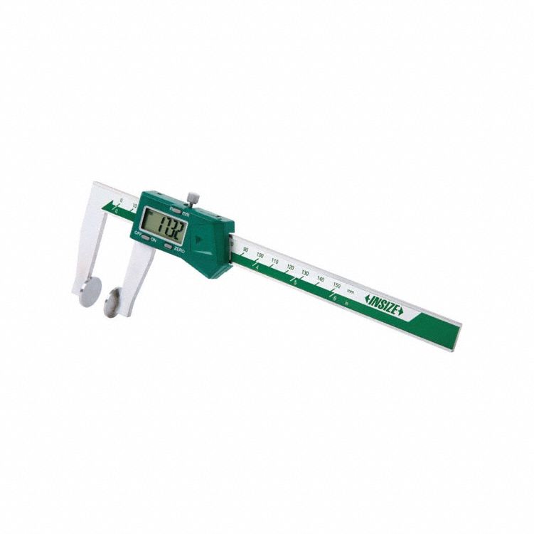 INSIZE, 0 mm to 150 mm, Cabled, Digital Caliper - 879ZC5|1533-150 ...