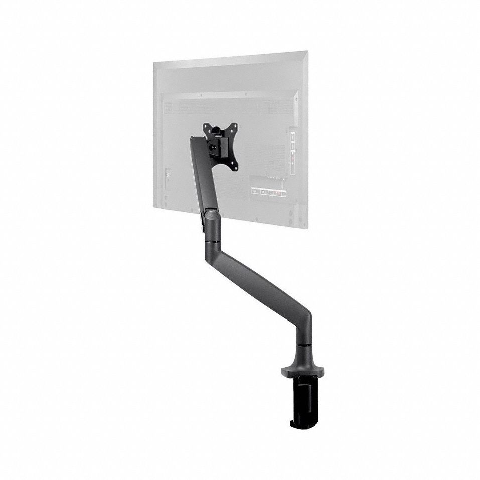 MONOPRICE, Gray, Aluminum/Steel, Monitor Arm - 848TD0|15526 - Grainger