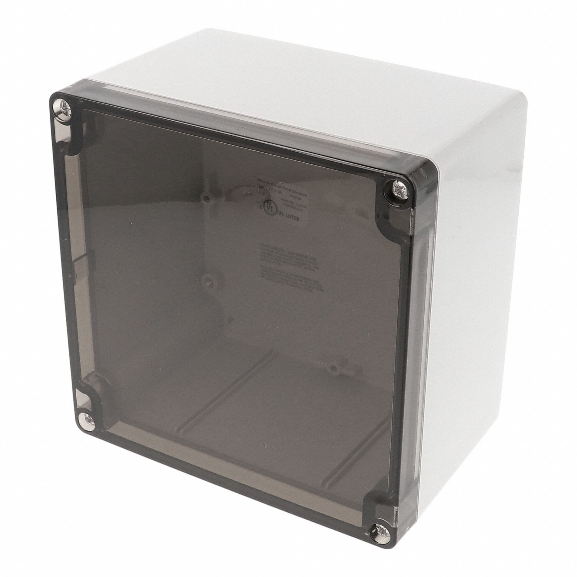 HAMMOND, Polycarbonate, 5 in x 5 in x 4 in, Enclosure - 824ZU3 ...