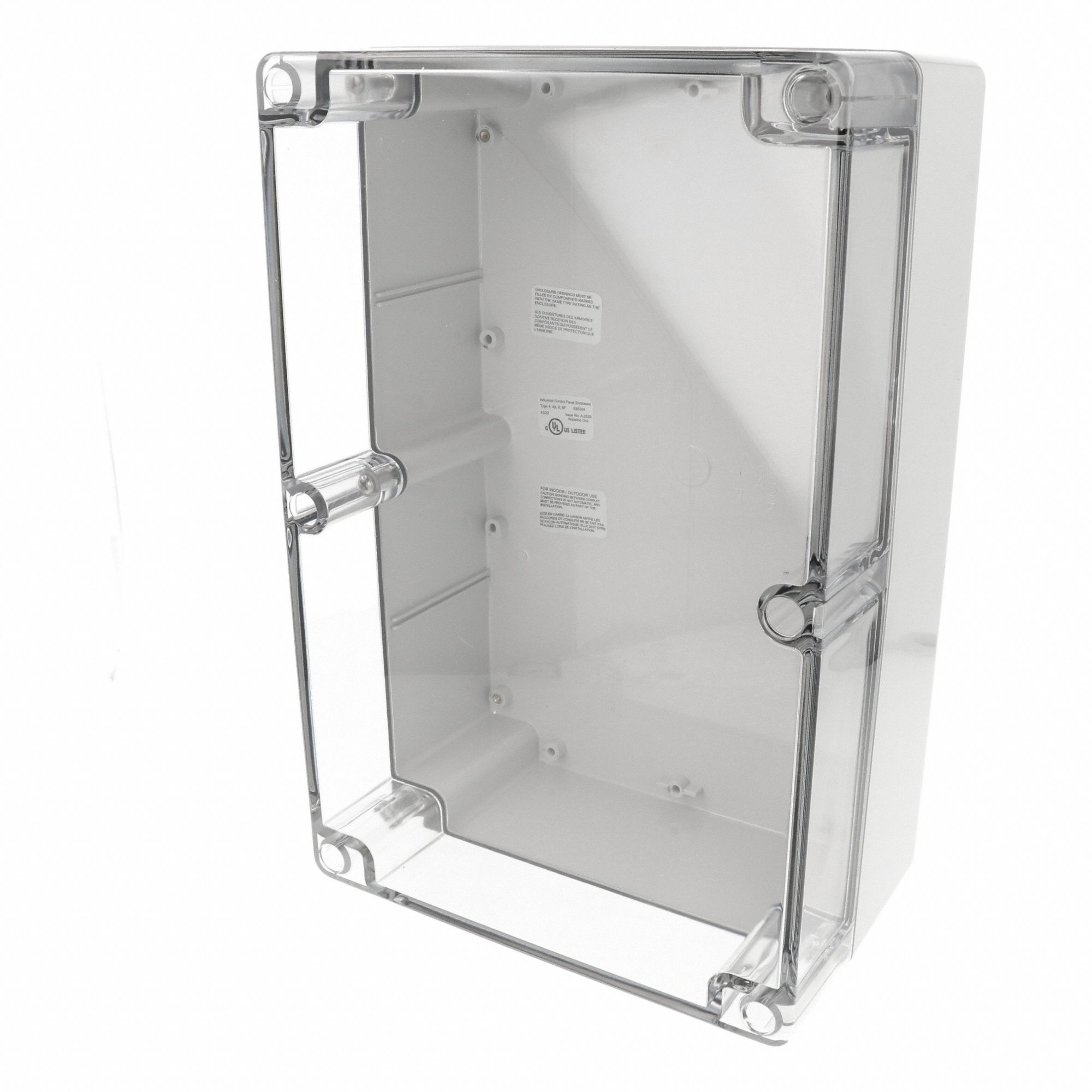 HAMMOND, Polycarbonate, 11 in x 7 in x 5 in, Enclosure - 824ZX8 ...