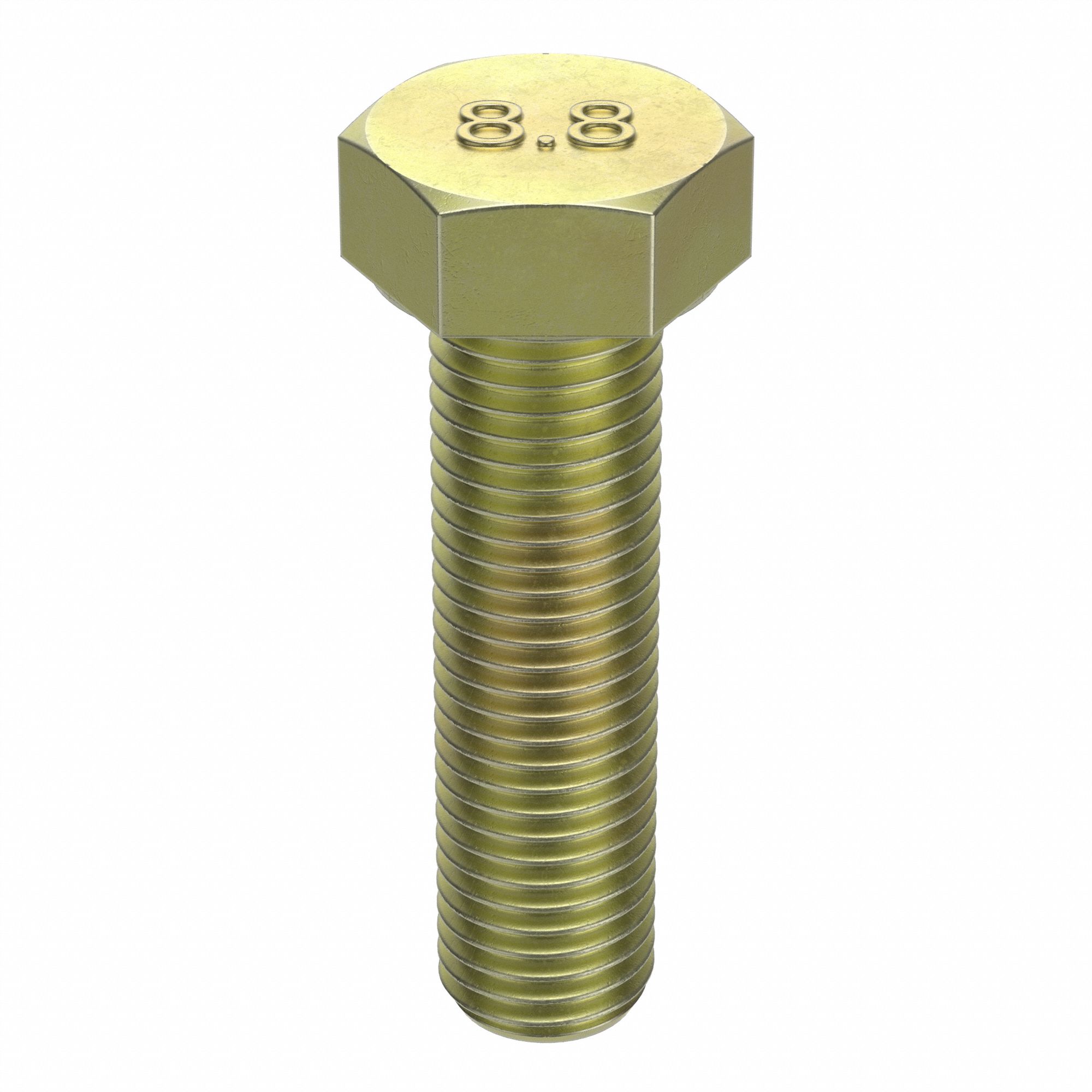 Steel, Class 8.8, Hex Head Cap Screw - 38CN29|M01230.160.0050 - Grainger