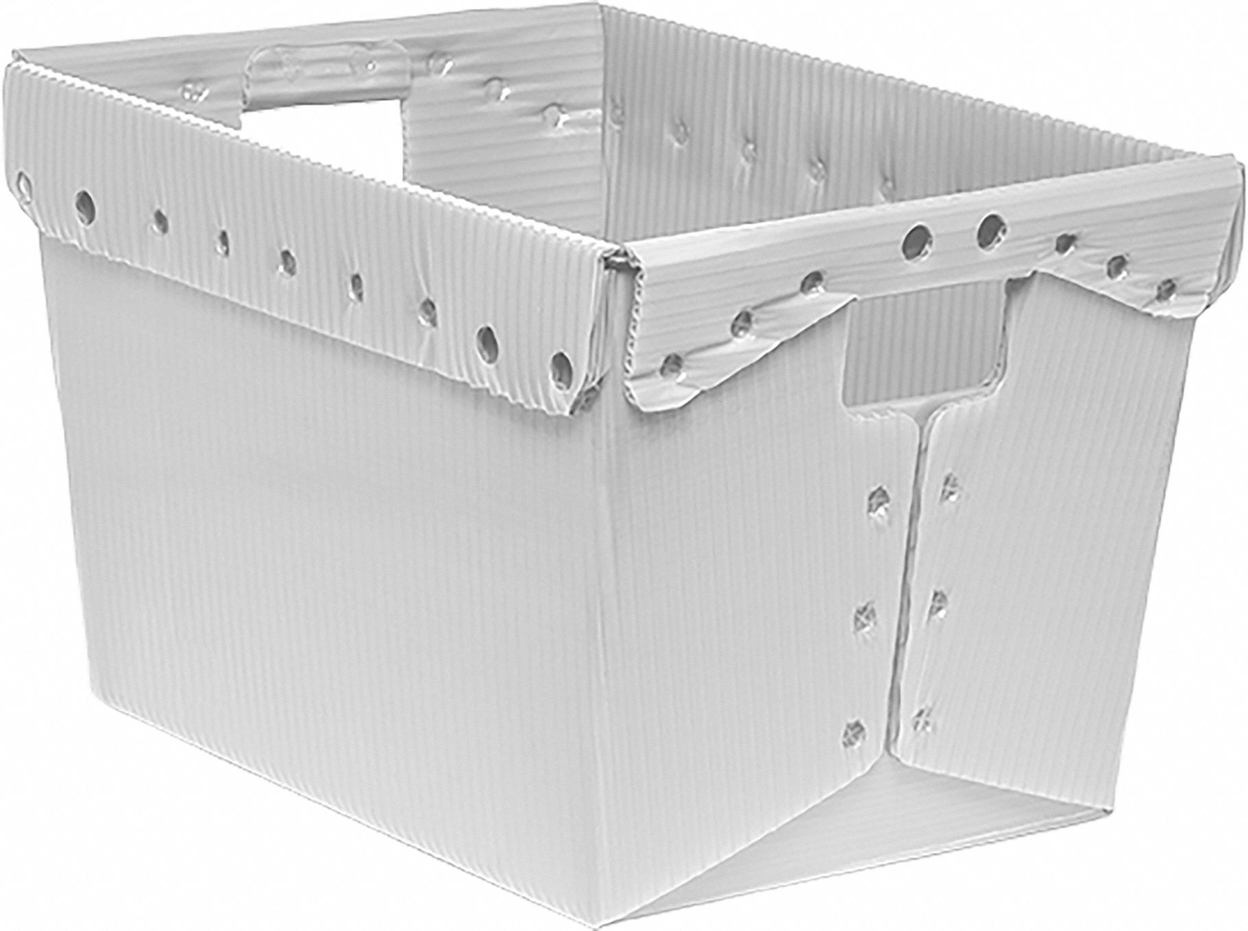 1.6 cu ft, 18 1/4 in x 13 1/4 in x 11 5/8 in, Tote - 877Y82|1577 WHITE ...