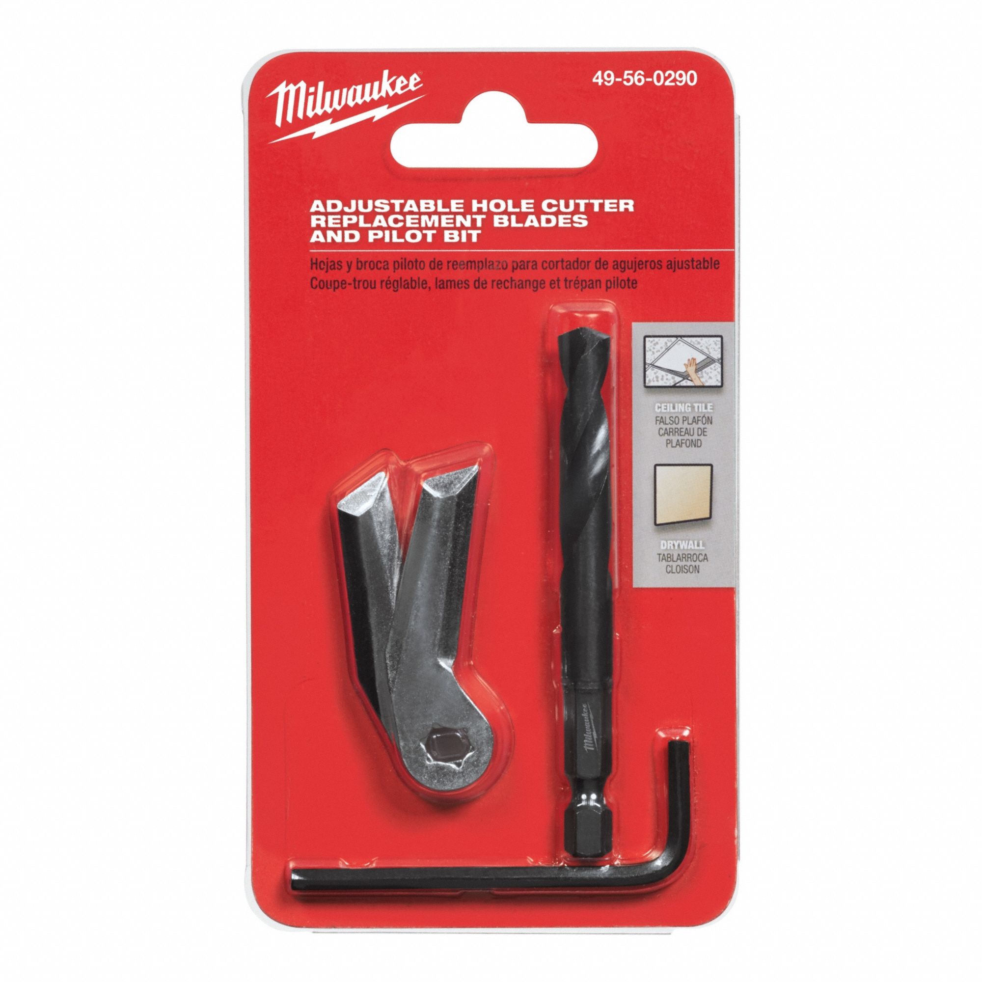 MILWAUKEE, 1/4 in Pilot Bit Shank Size, 1/4 in Pilot Bit Size, Pilot ...