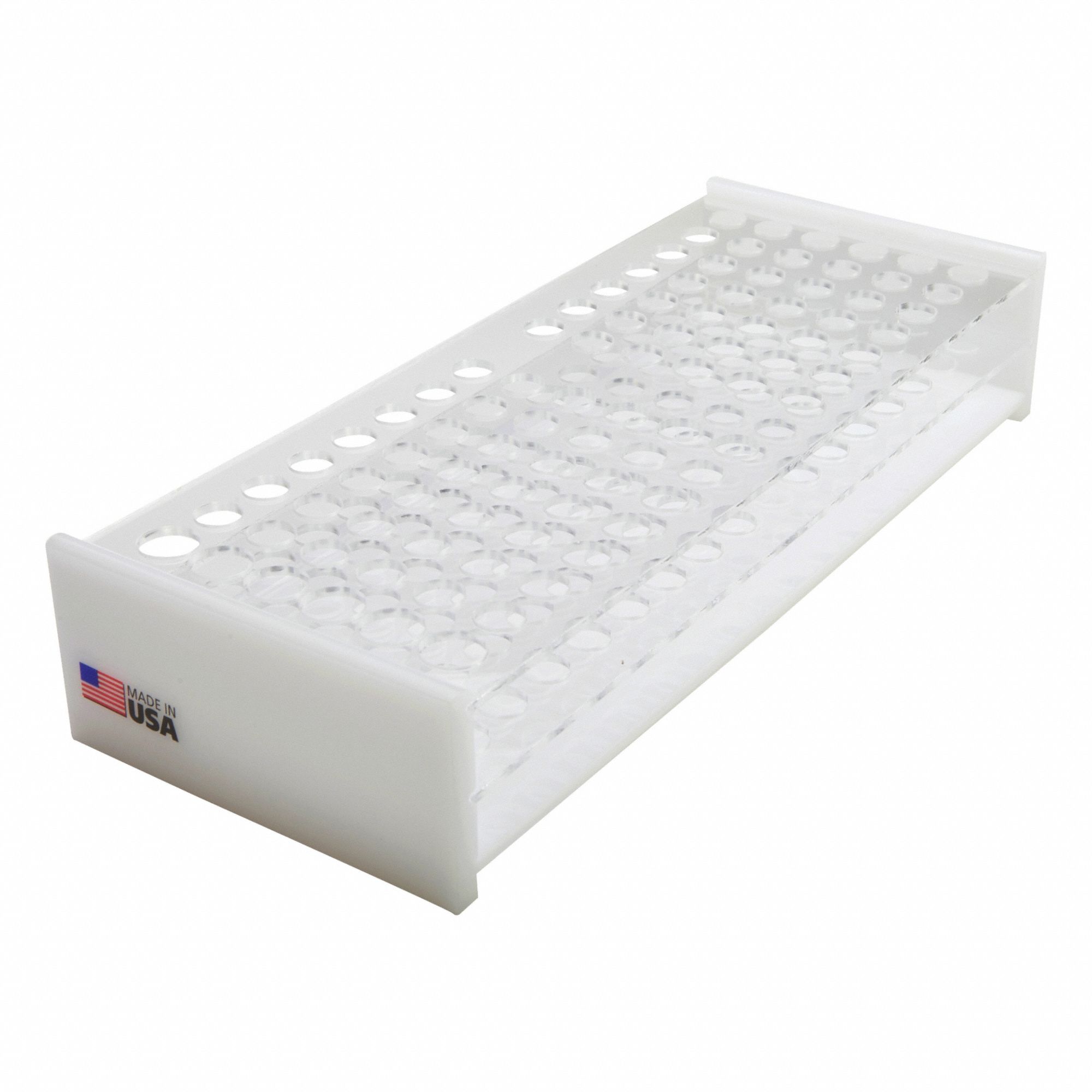 5 1/4 in Overall Wd, 2 1/2 in Overall Ht, Tube Rack - 3KVT1|159565-4 ...