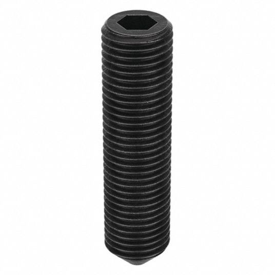7/16"-20 Thread Size, 1 3/4 in Overall Lg, Socket Set Screw - 159H83 ...