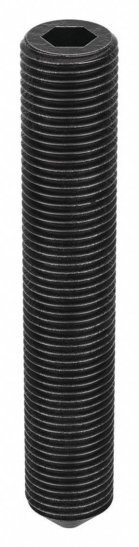 1/2"-20 Thread Size, 3 in Overall Lg, Socket Set Screw - 159H96|B07852 ...