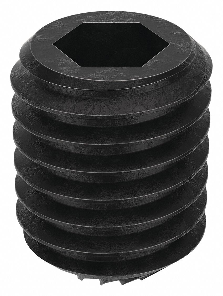 1/2"-13 Thread Size, 5/8 in Overall Lg, Socket Set Screw - 159J59 ...