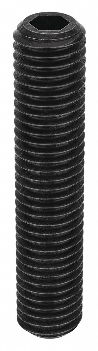 M12x1.75 Thread Size, 60 mm Overall Lg, Socket Set Screw - 159L52 ...