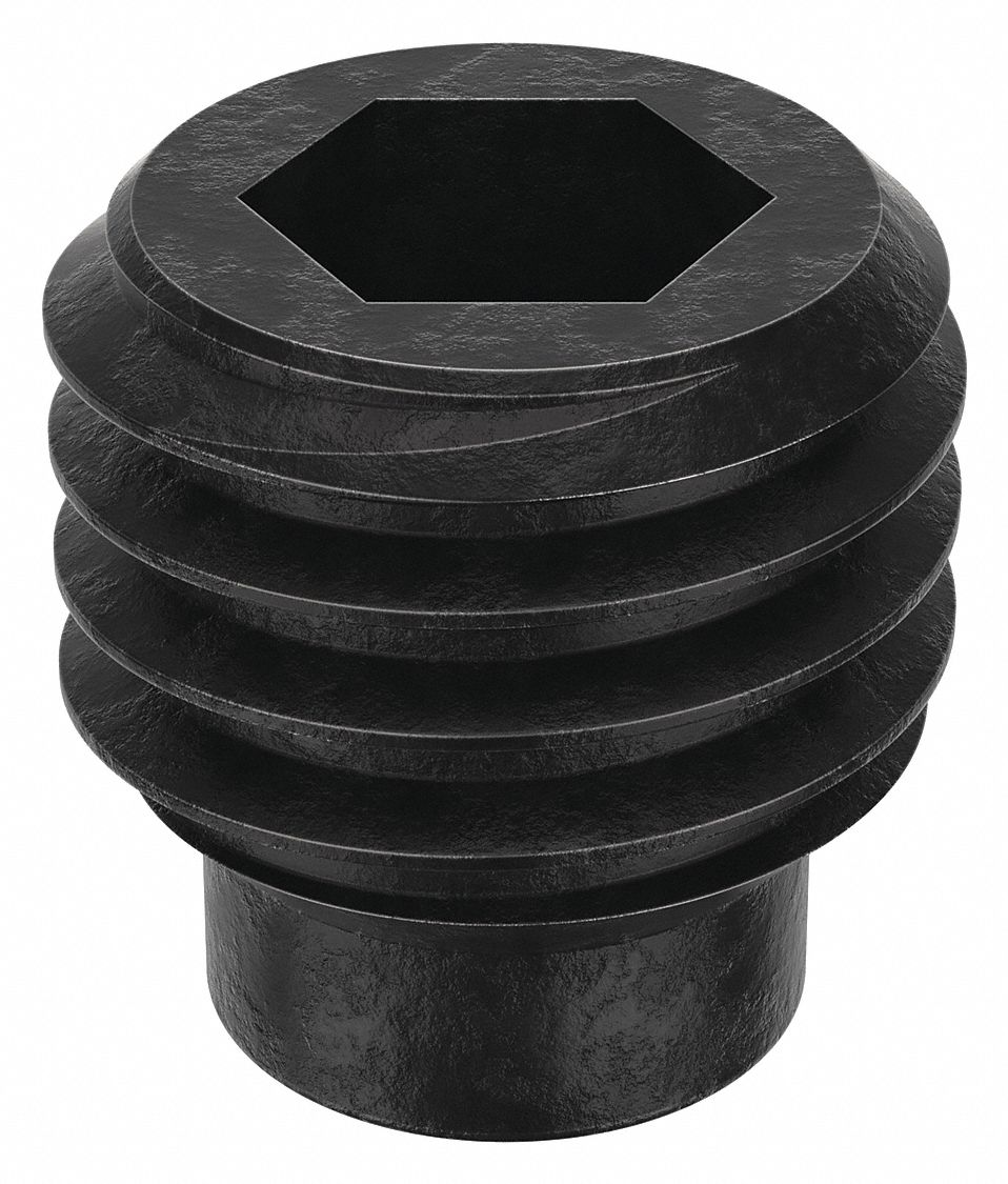 M12x1.75 Thread Size, 12 mm Overall Lg, Socket Set Screw - 159M12|L07820.120.0012 - Grainger