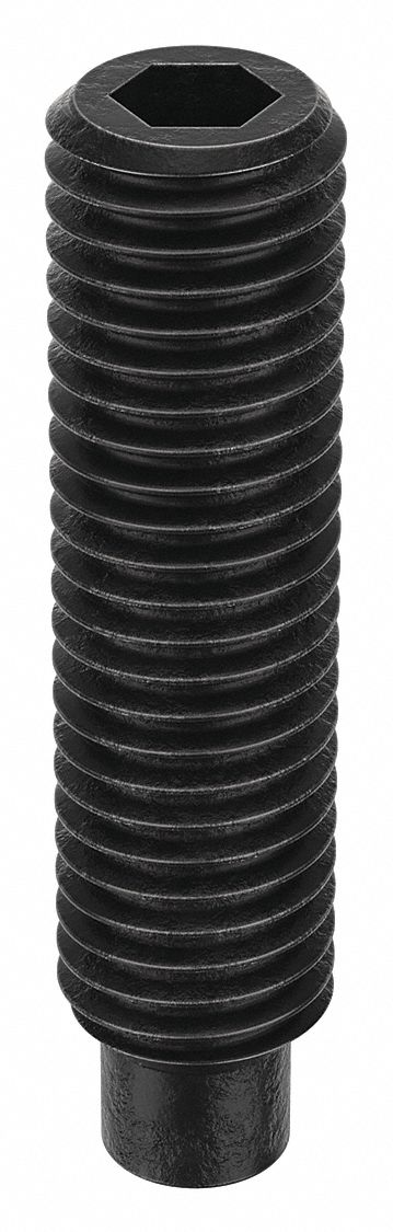 M12x1.75 Thread Size, 50 mm Overall Lg, Socket Set Screw - 159M20 ...