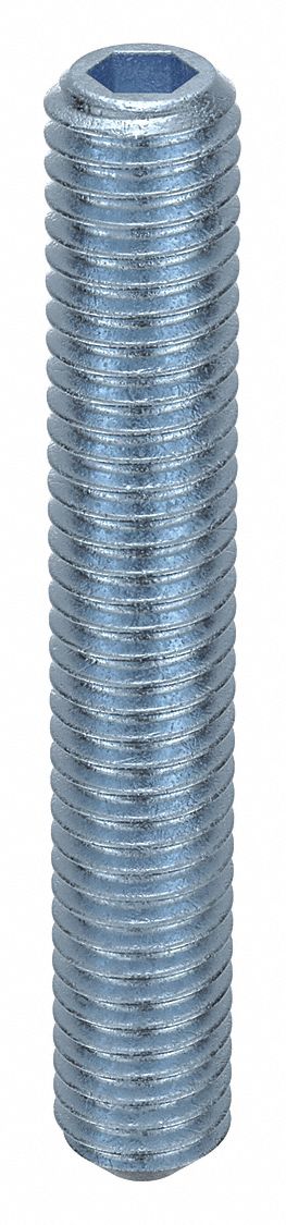 M6x1 Thread Size, 40 mm Overall Lg, Socket Set Screw - 159N07|L07850 ...