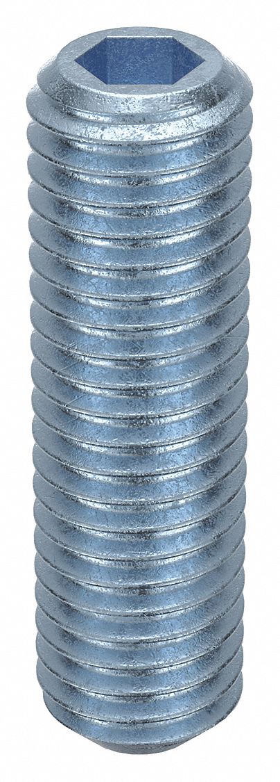 M10x1.5 Thread Size, 35 mm Overall Lg, Socket Set Screw - 159N25|L07850 ...