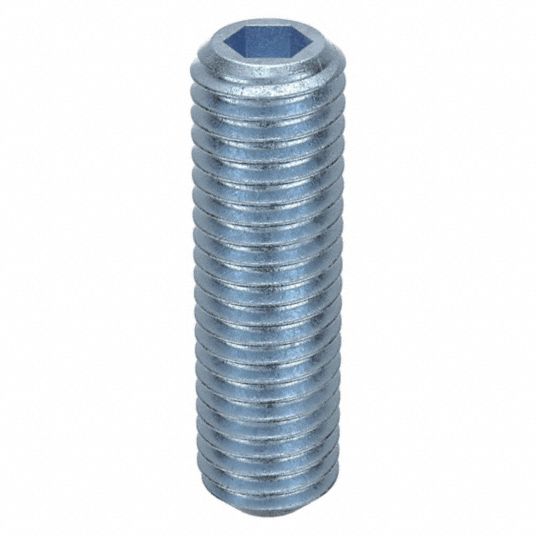 M10x1.5 Thread Size, 35 mm Overall Lg, Socket Set Screw - 159N25|L07850.100.0035 - Grainger