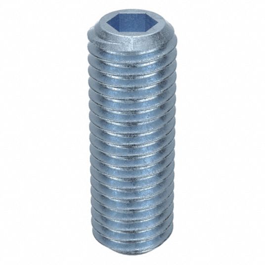 M12x1.75 Thread Size, 35 mm Overall Lg, Socket Set Screw - 159N34 ...