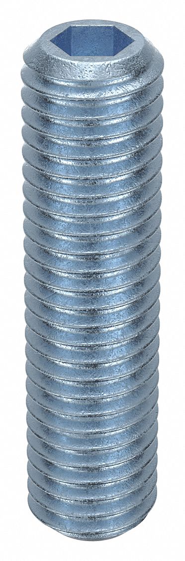 M10x1.5 Thread Size, 40 mm Overall Lg, Socket Set Screw - 159P12|L07860.100.0040 - Grainger