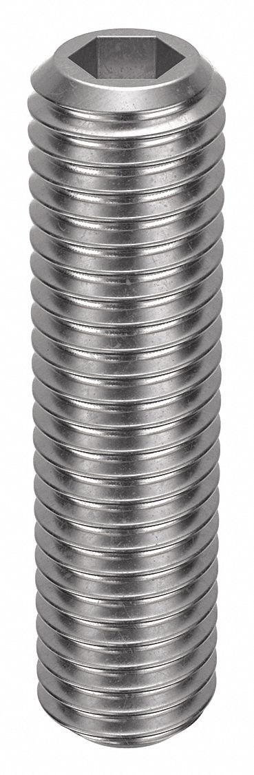 M10x1.5 Thread Size, 40 mm Overall Lg, Socket Set Screw - 159R88|L51240 ...