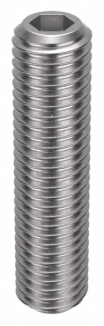 M12x1.75 Thread Size, 50 mm Overall Lg, Socket Set Screw - 159R94 ...