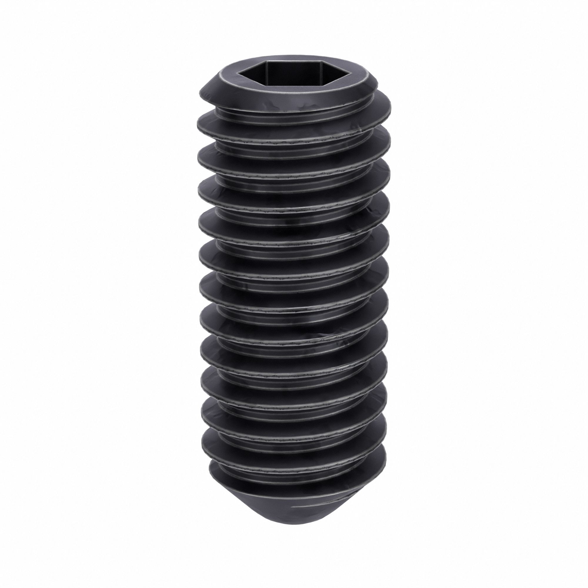 5/16"-18 Thread Size, 3/4 in Overall Lg, Socket Set Screw - 159Y11 ...
