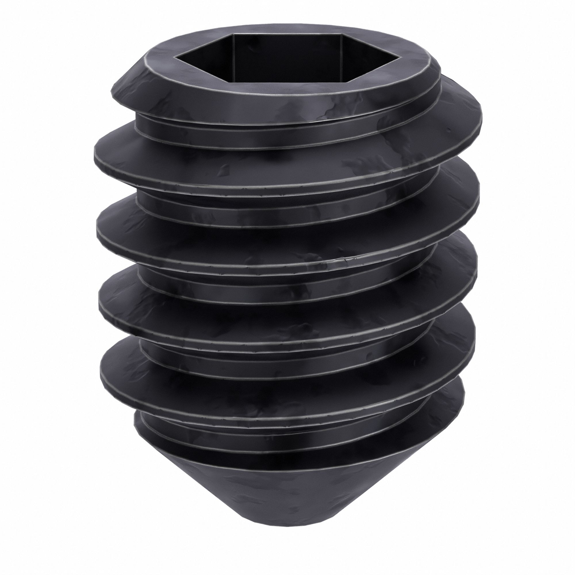1/4"-20 Thread Size, 5/16 in Overall Lg, Socket Set Screw - 159Y41 ...