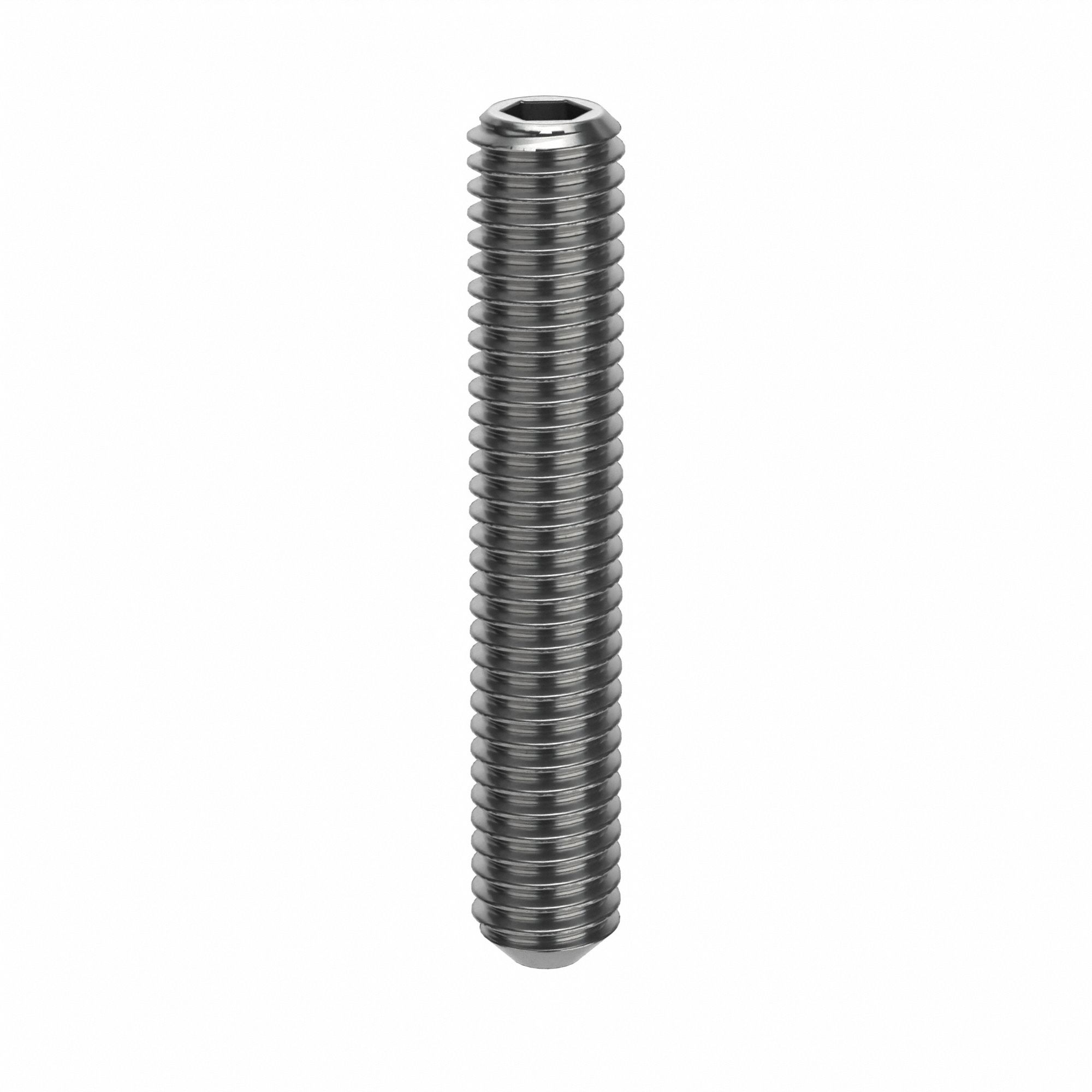 M6x1 Thread Size, 35 mm Overall Lg, Socket Set Screw - 159Y72|L51260 ...