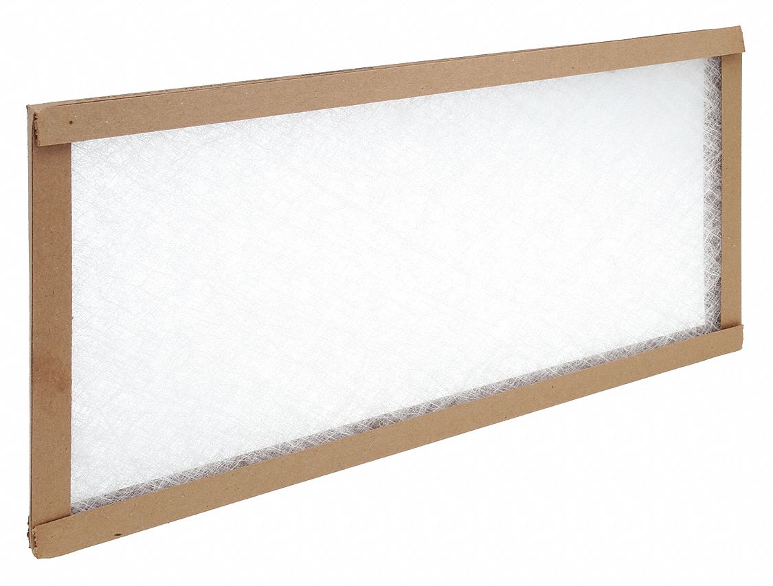 11x24x1 Nominal Filter Size, Fiberglass, Non-Pleated Air Filter ...