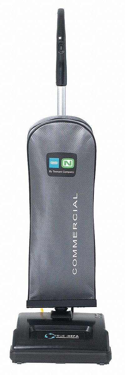 Upright Vacuum, Disposable Bag, 13 in Cleaning Path Width, 106 cfm, 8.0 ...