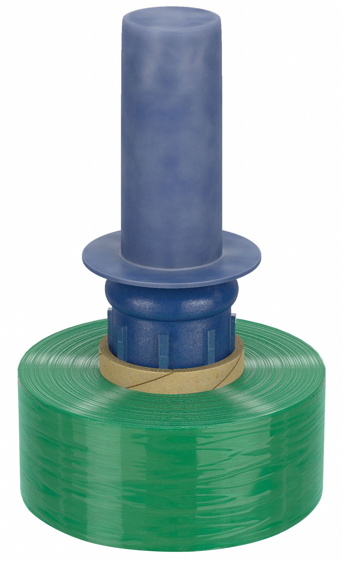 GOODWRAPPERS Stretch Wrap: 80 ga Gauge, 2 in Overall Wd, 1,000 ft ...