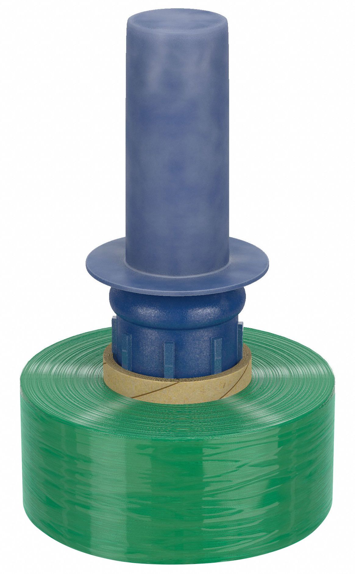 GOODWRAPPERS Stretch Wrap: 80 ga Gauge, 2 in Overall Wd, 1,000 ft ...