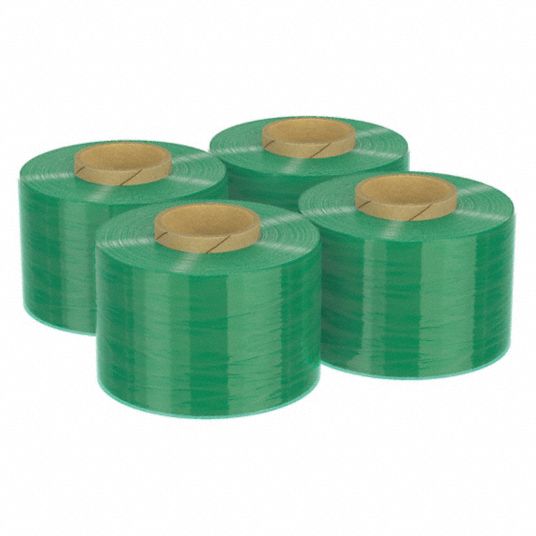 GOODWRAPPERS, 60 ga Gauge, 3 in Overall Wd, Stretch Wrap - 15A863 ...
