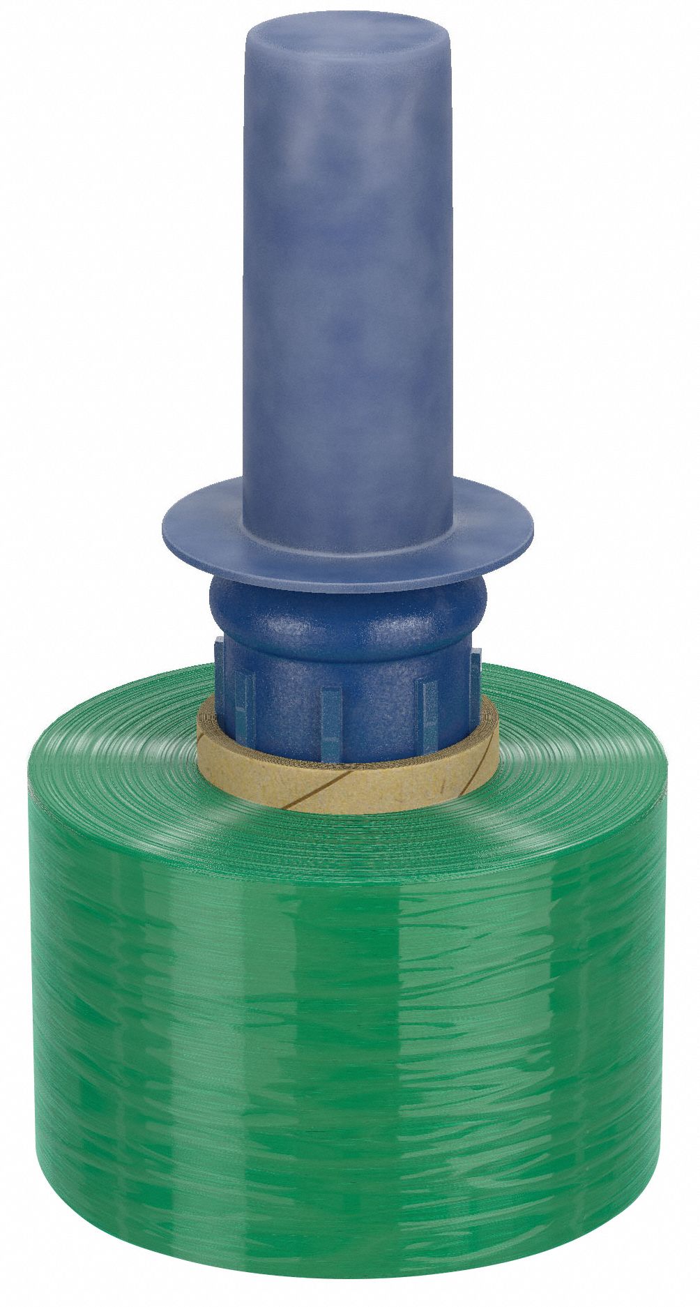 GOODWRAPPERS Stretch Wrap: 80 ga Gauge, 3 in Overall Wd, 1,000 ft ...