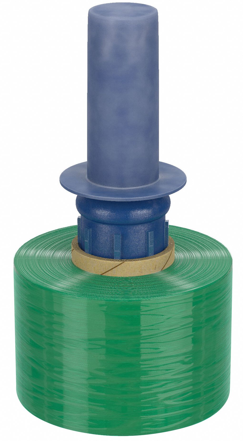 GOODWRAPPERS Stretch Wrap: 80 ga Gauge, 3 in Overall Wd, 1,000 ft ...