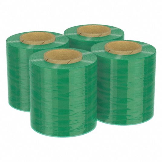 GOODWRAPPERS, 120 ga Gauge, 4 in Overall Wd, Stretch Wrap - 15A867 ...