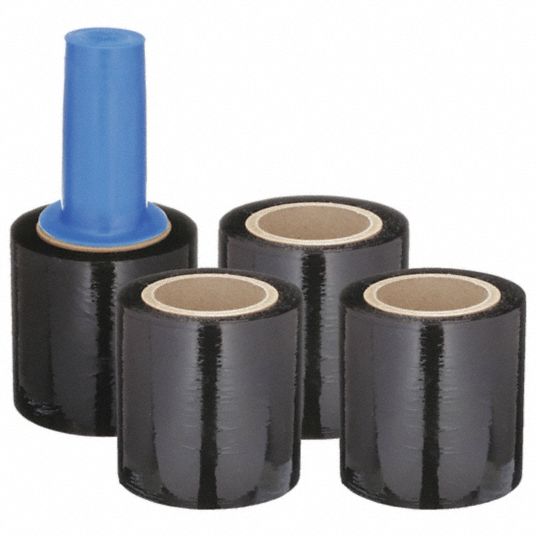 GOODWRAPPERS, 80 ga Gauge, 5 in Overall Wd, Stretch Wrap - 15A880 ...
