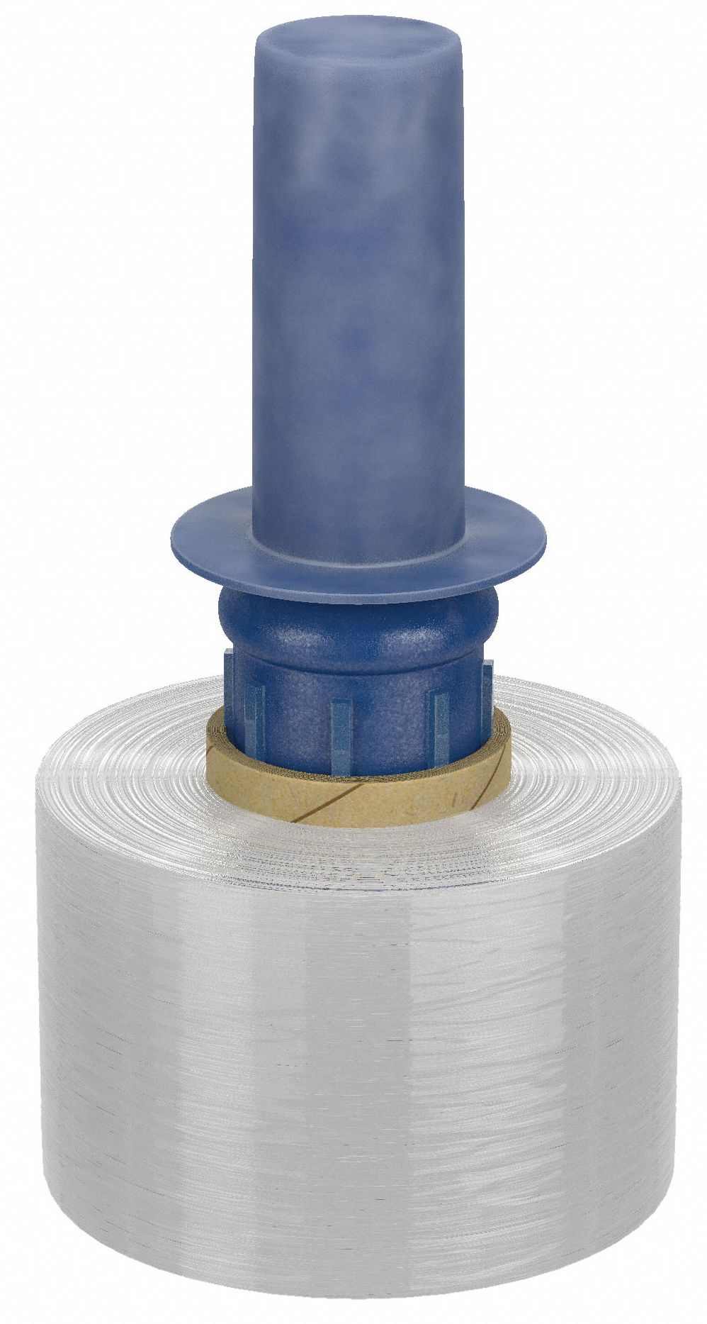 GOODWRAPPERS Stretch Wrap: 90 ga Gauge, 3 in Overall Wd, 1,000 ft ...