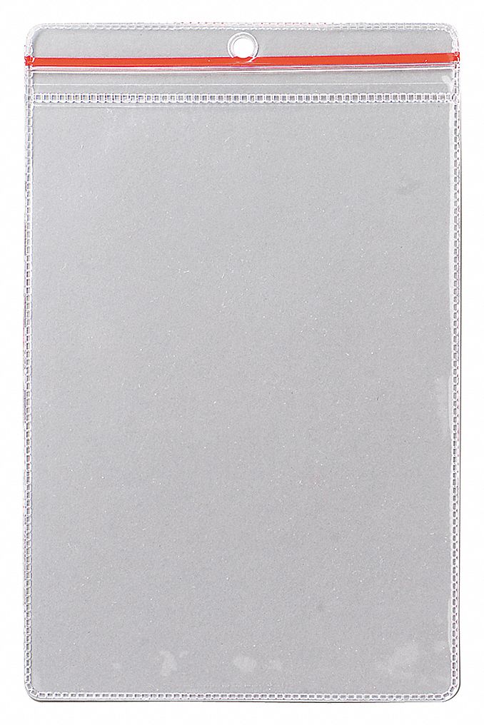 BRADY TAG RESEALABLE W/GROMMET 10/PK - Tag Protectors - BDY81768 ...