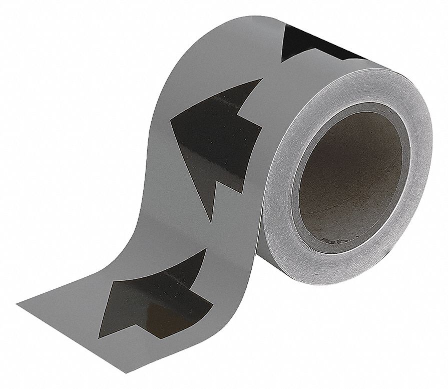 BRADY PIPEMARKER ARROW TAPE B/G 4INX30 YD - Pipe Marking Arrows and ...
