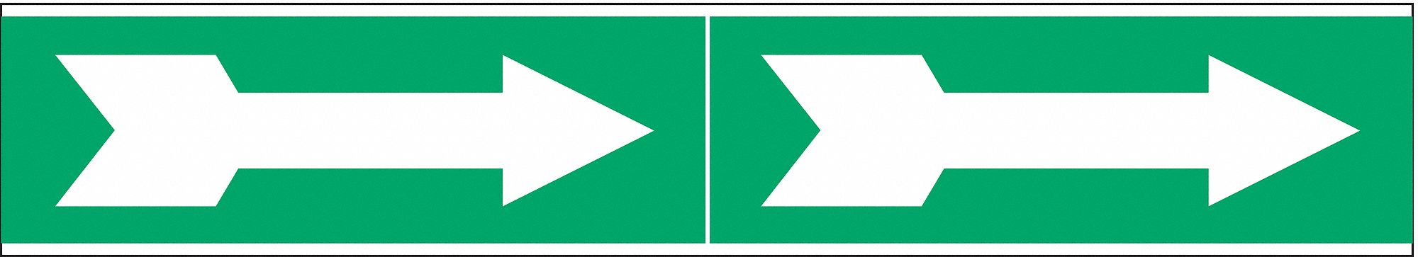 BRADY PIPEMARKER GREEN ARROW - Pipe Markers - BDY93396 | 93396 ...