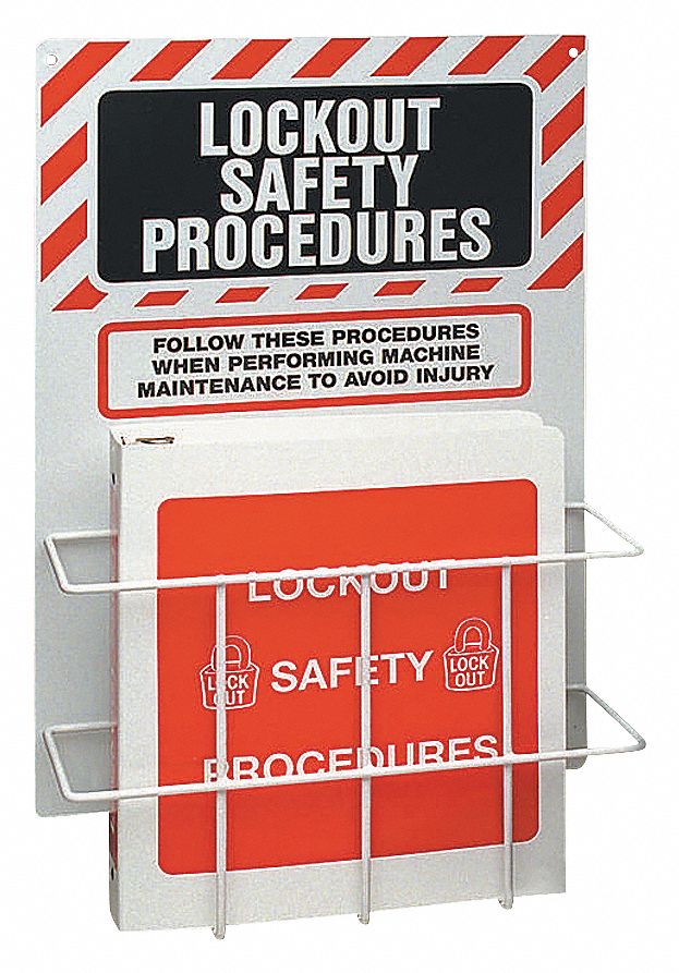 BRADY BINDER LOCKOUT PROCEDURE STATION - 15509 - BDY99289 | 99289 ...
