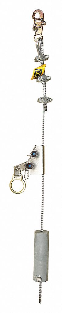 DBI-SALA Static Wire Rope Grab For 3/8 Steel Cable 5000338, 55% OFF