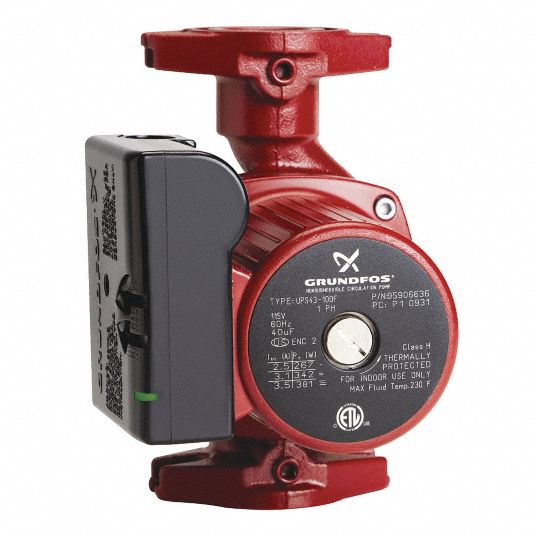 GRUNDFOS Hot Water Circulator Pump - 15E566|UPS43-100 F - Grainger